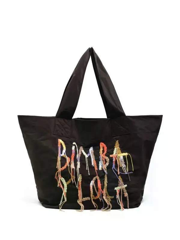 Bimba Y Lola Embroidered Logo Shoulder Bag