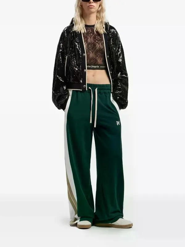 Palm Angels Monogram Side-panel Track Pants