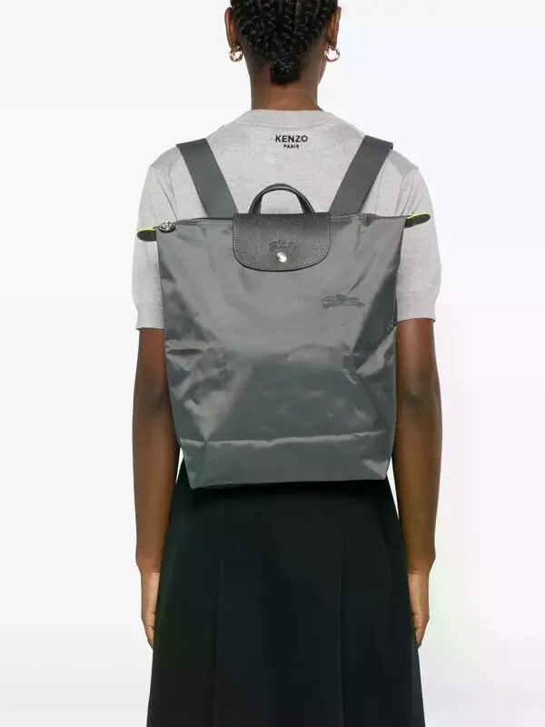 Longchamp Le Pliage Backpack - Grey