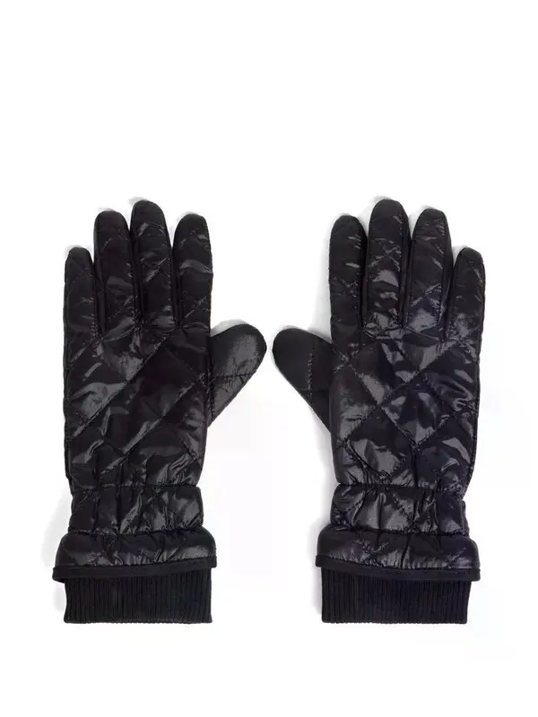 Bimba Y Lola Quilted Gloves - Black