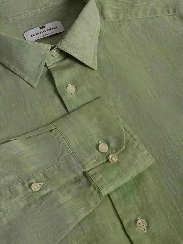 LOJA DAS MEIAS Button Shirt - Green