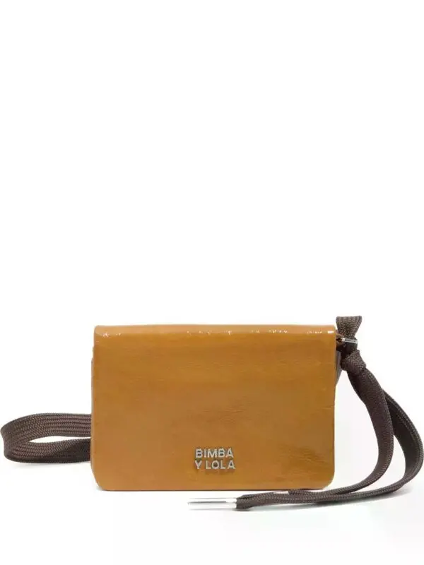 Bimba Y Lola Leather Coin Purse - Brown