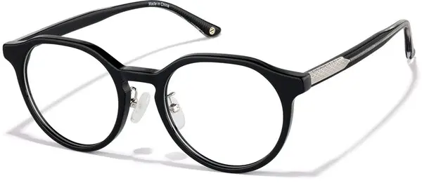 Zenni Round Full Rim Eyeglasses - Black