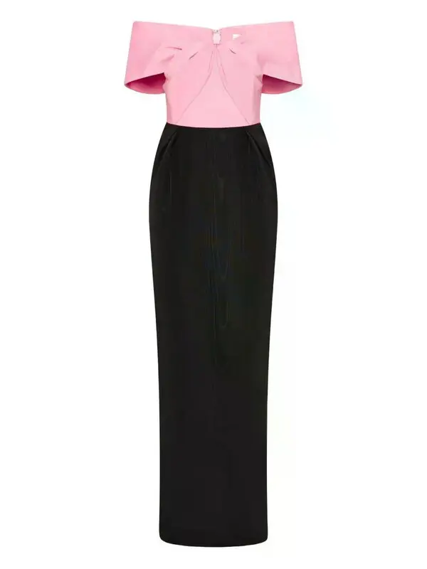 Rebecca Vallance Amaro Off-shoulder Maxi Dress - Pink