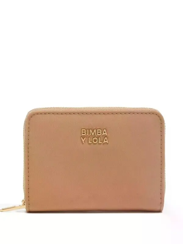 Bimba Y Lola Logo-detail Wallet - Neutrals