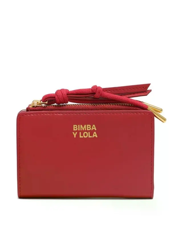 Bimba Y Lola Logo-detail Wallet - Red