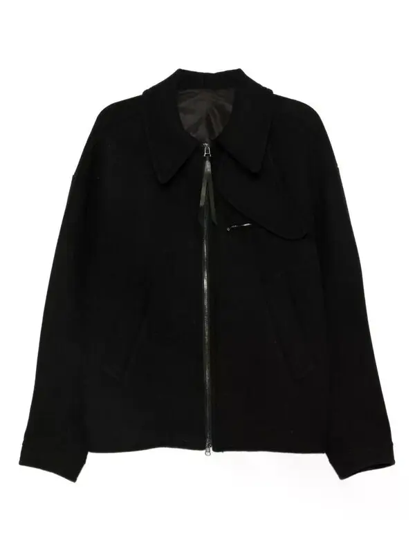 THE VIRIDI-ANNE Melton Jacket