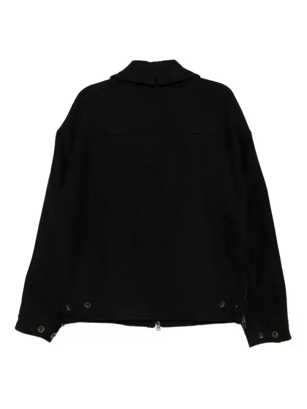 THE VIRIDI-ANNE Melton Jacket
