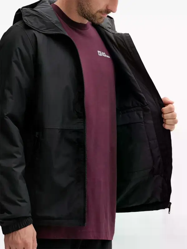 JACK WOLFSKIN Hooded Zip-up Jacket
