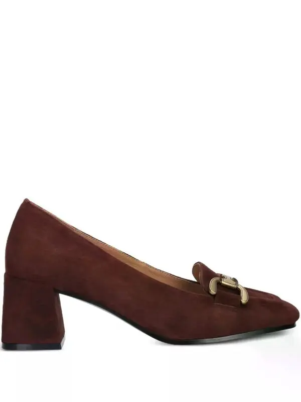 BIBI LOU Buckle Heeled Loafers