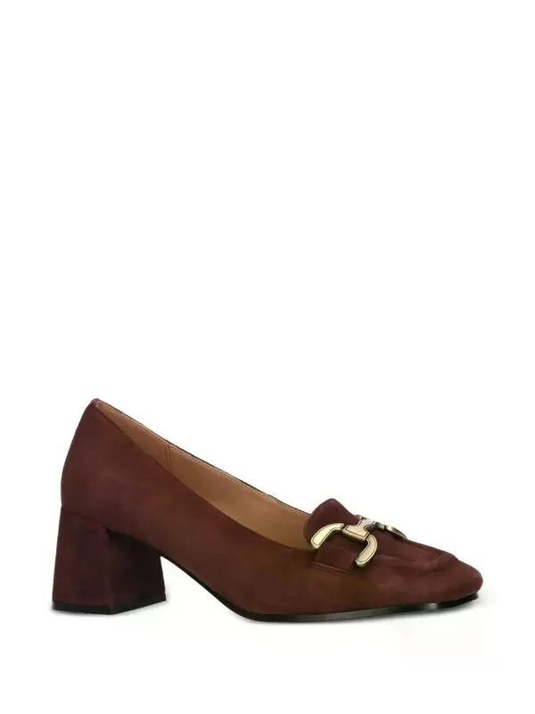 BIBI LOU Buckle Heeled Loafers