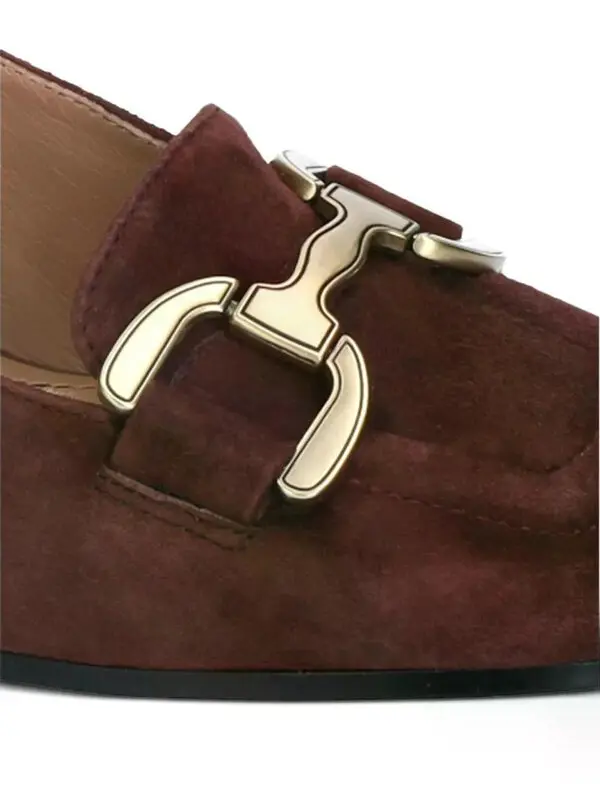 BIBI LOU Buckle Heeled Loafers