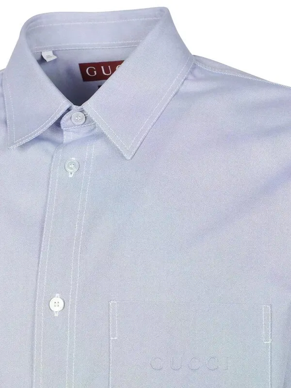 Gucci Chest-pocket Shirt