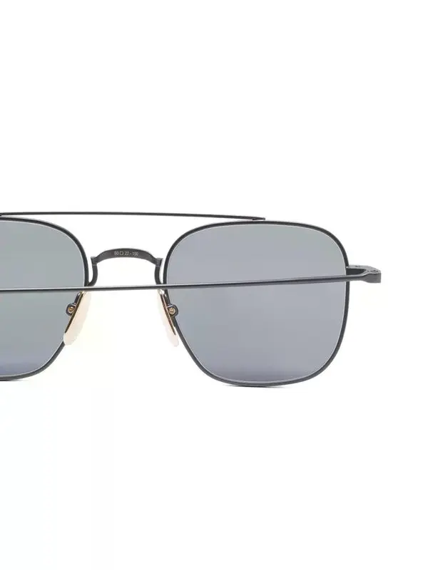 Thom Browne Pilot-frame Sunglasses - Black