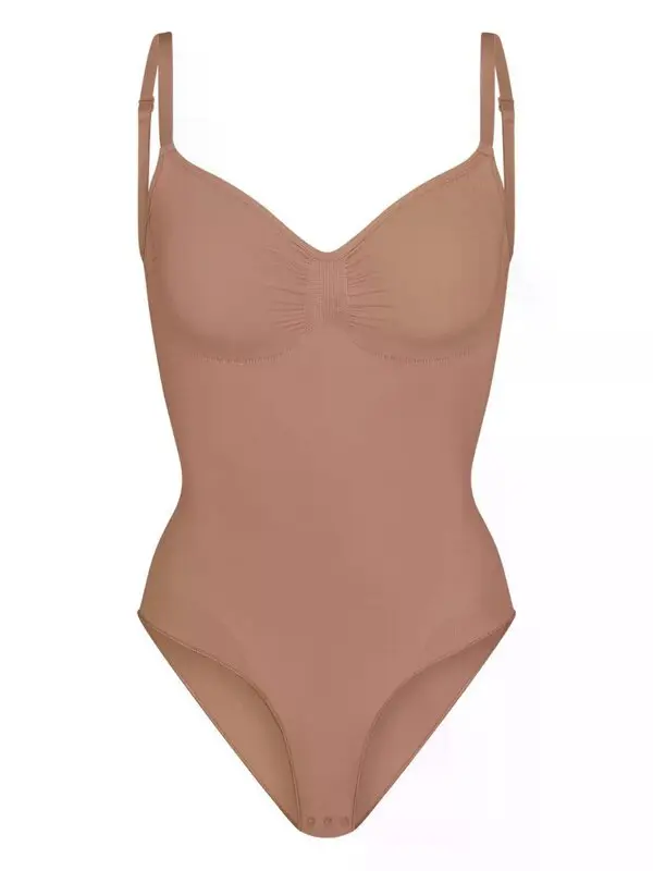 SKIMS Ruched Seamless Bodysuit