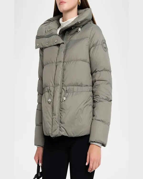Canada Goose Hooded Down Puffer Jacket - Sagebrush