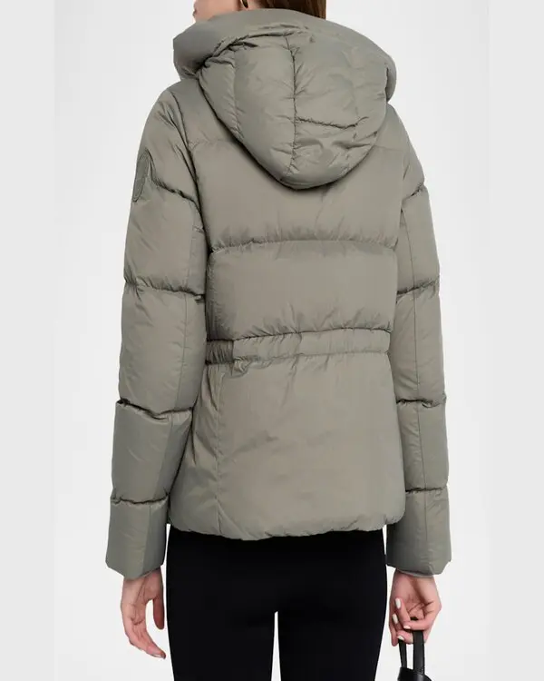 Canada Goose Hooded Down Puffer Jacket - Sagebrush