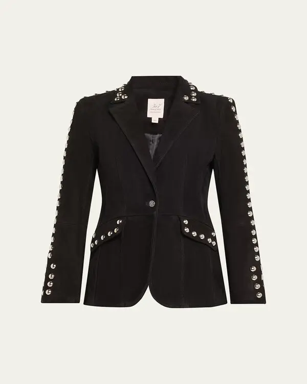 Cinq À Sept Milly Studded Blazer