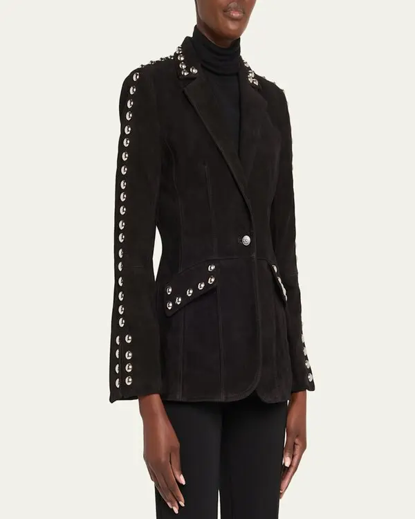 Cinq À Sept Milly Studded Blazer