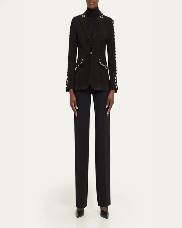 Cinq À Sept Milly Studded Blazer