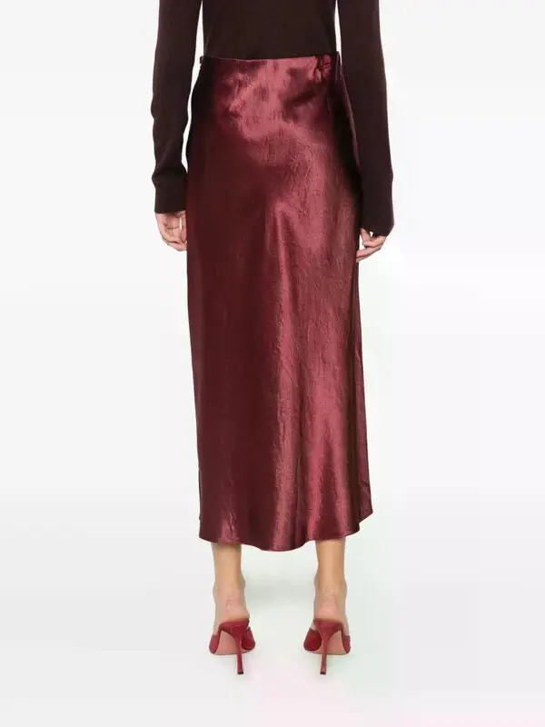 Vince High-waisted Midi Skirt