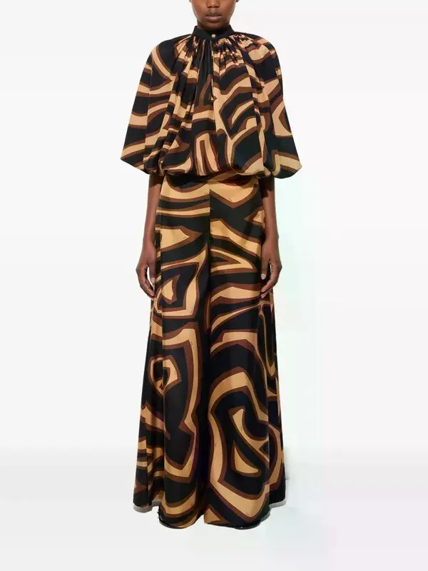 Emilio Pucci Labirinto-print Blouse