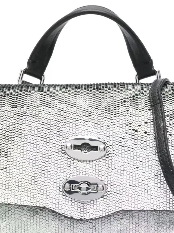 ZANELLATO Baby Postina® Shoulder Bag - Silver