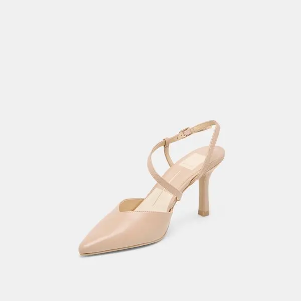 DOLCEVITA Kamra Heels - Beige Leather