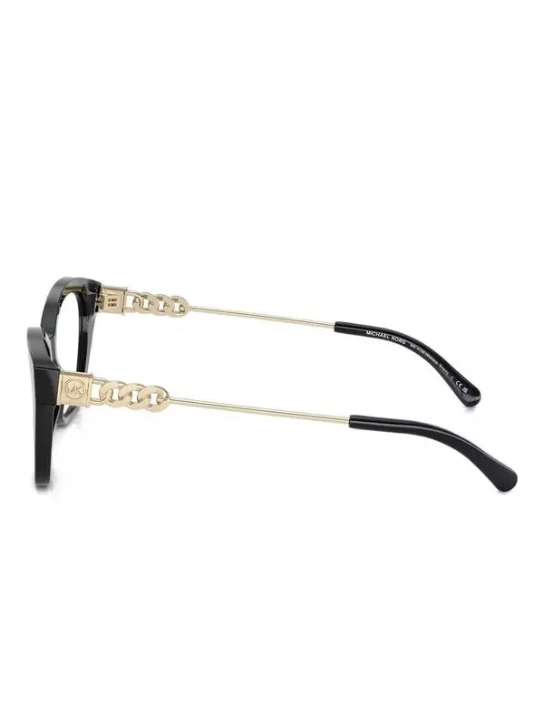 Michael Kors Makena Beach Chain-embellished Cat-eye Glasses