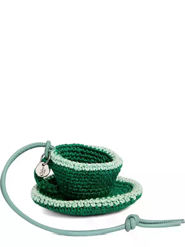 JW Anderson Crochet Teacup Bag - Green