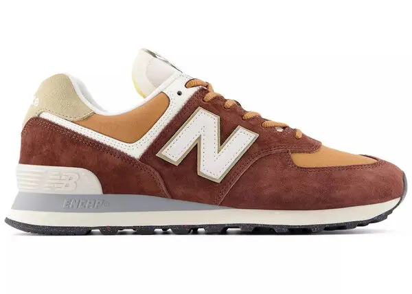 NEW BALANCE 574 Sneakers - Rich Oak/baked Clay