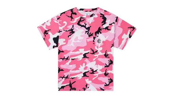 ERIC EMANUEL Ee Pocket T-shirt - Pink Camo/black