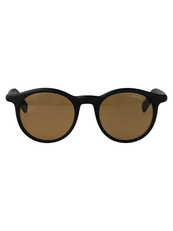 Montblanc Mb0353s Sunglasses - Black-black-brown