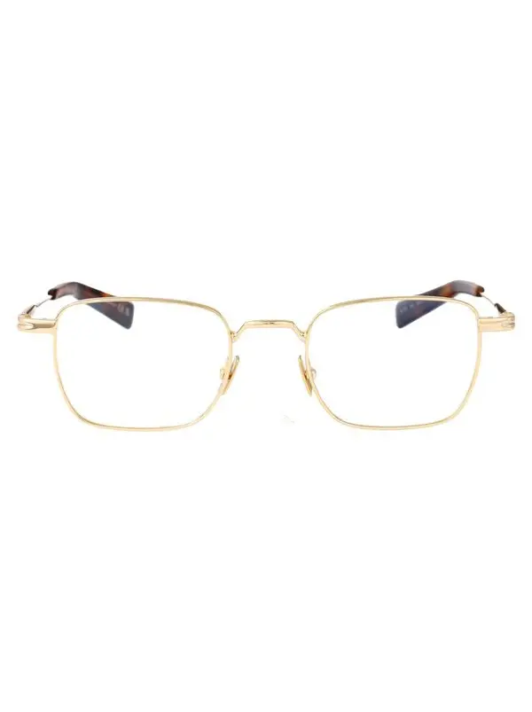 Saint Laurent Full Rim Optical - Gold-gold-transparent