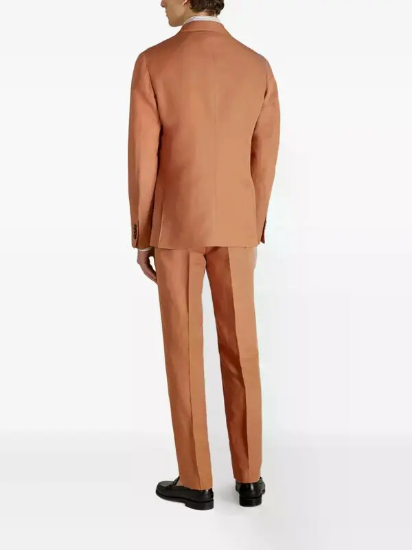 Incotex Single-breasted Linen Suit