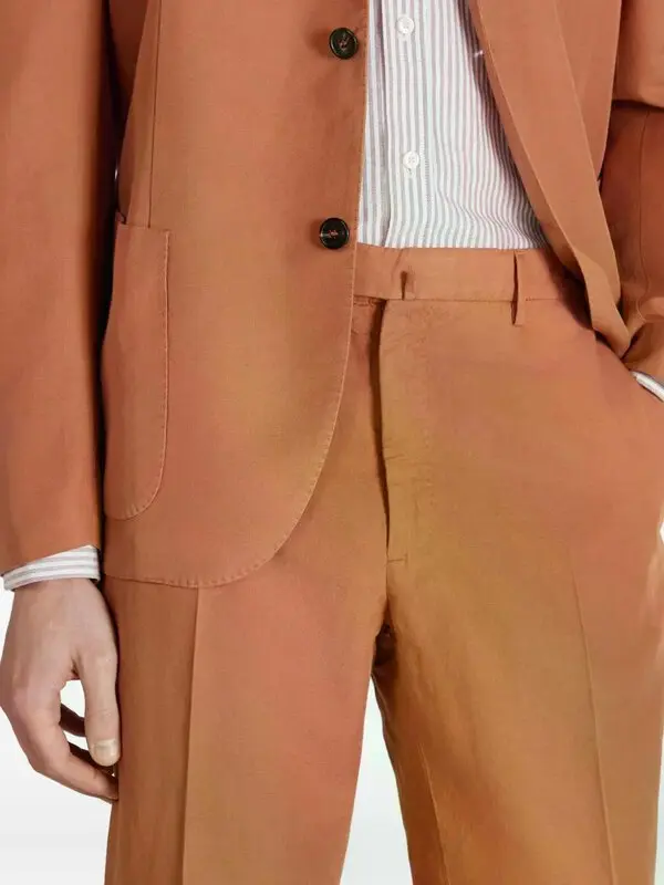 Incotex Single-breasted Linen Suit