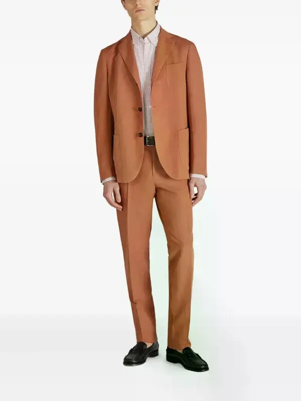 Incotex Single-breasted Linen Suit