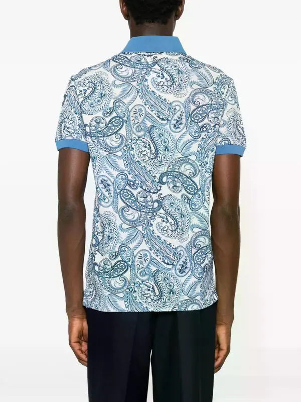 Etro Paisley-pattern Polo Shirt