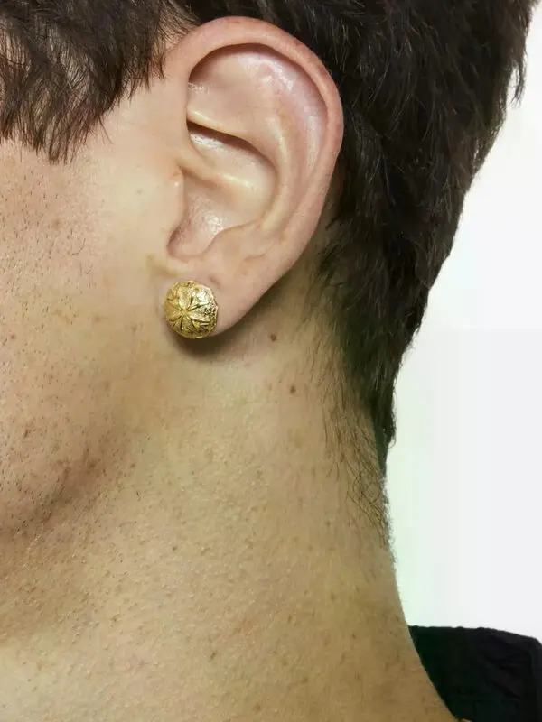 Emanuele Bicocchi Logo Earring
