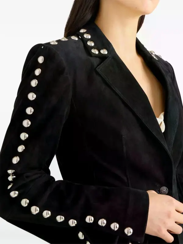 Cinq À Sept Milly Studded Suede Jacket