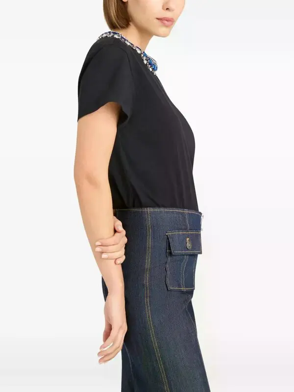 Cinq À Sept Danielle Embellished T-shirt