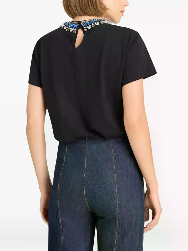 Cinq À Sept Danielle Embellished T-shirt