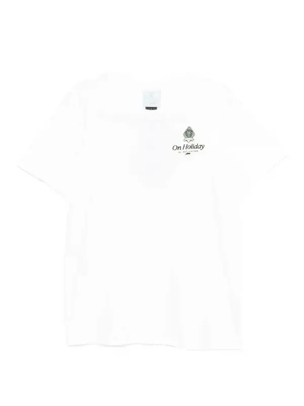 Camilla Slogan-print T-shirt - White
