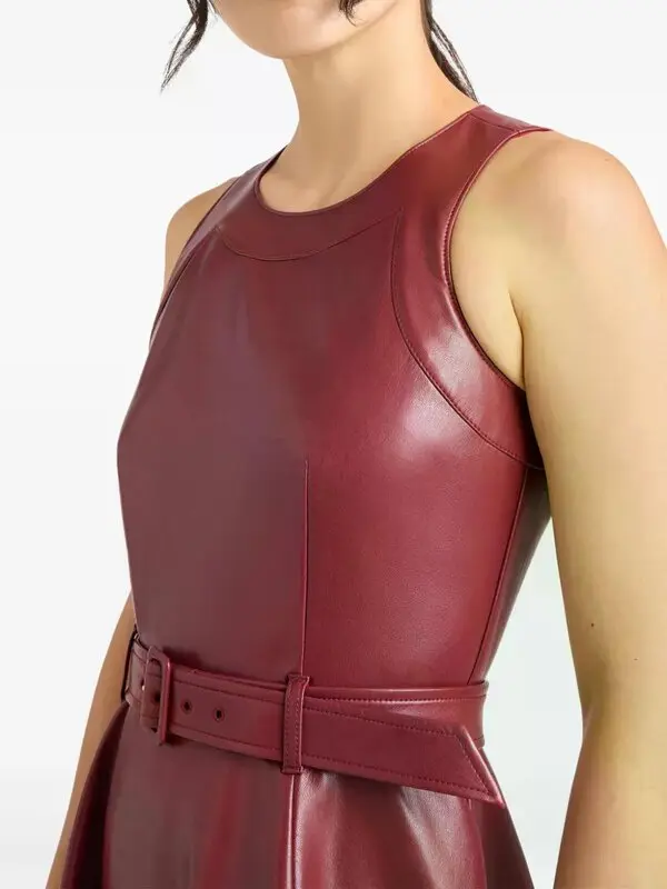cinq a sept red leather dress à Zelda Vegan-Leather - recommended-product:twisted-seam-denim-full-length-off-white