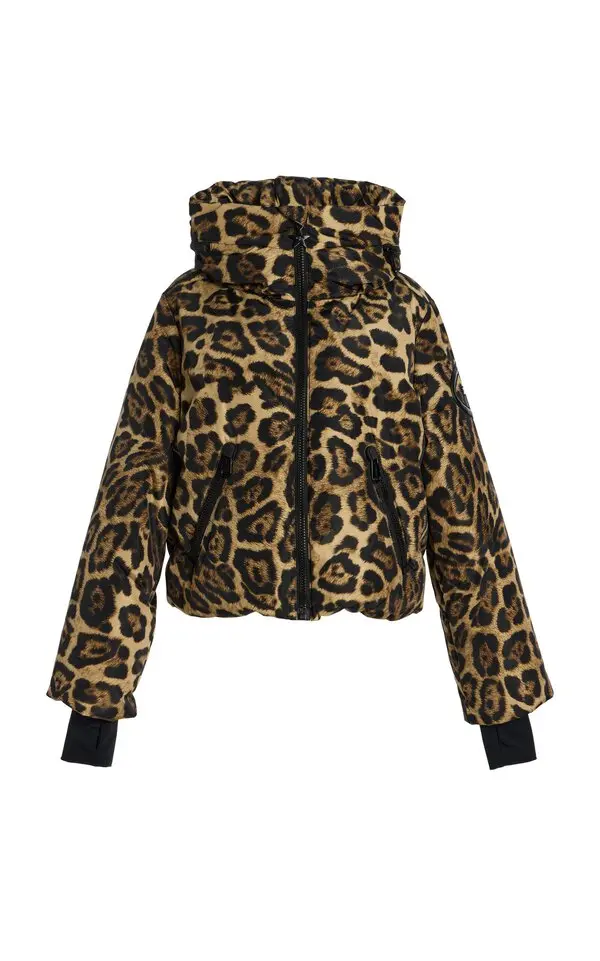 Goldbergh Pantera Leopard Print Ski Jacket - Animal