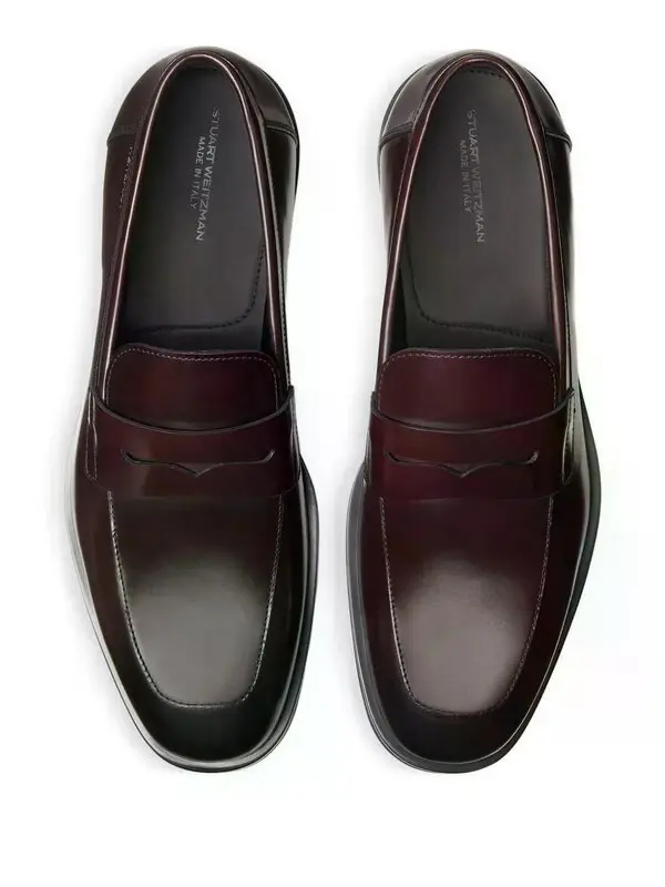 STUART WEITZMAN Classic Loafers - Brown
