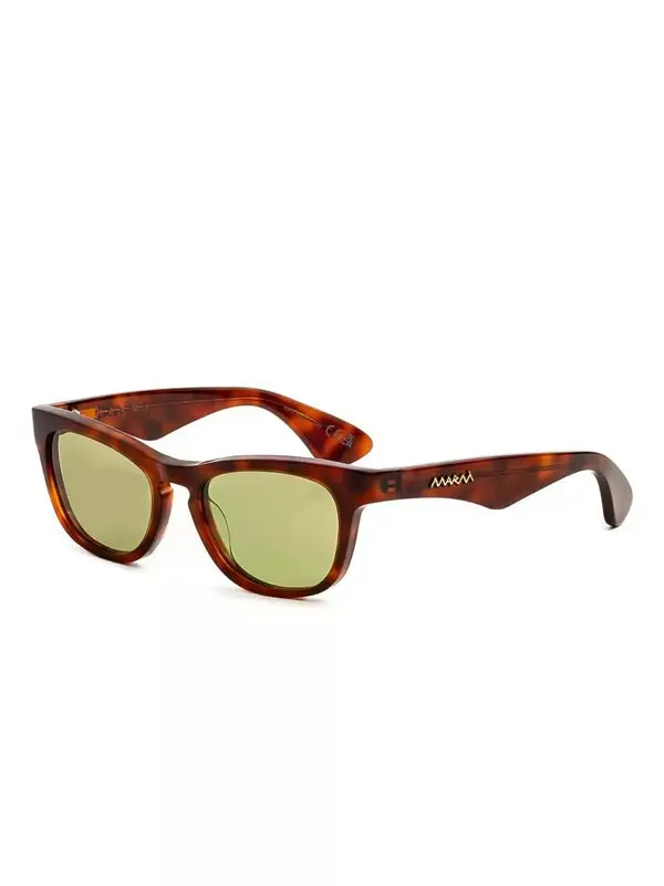 Marni Geometric Frame Sunglasses
