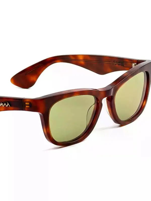 Marni Geometric Frame Sunglasses