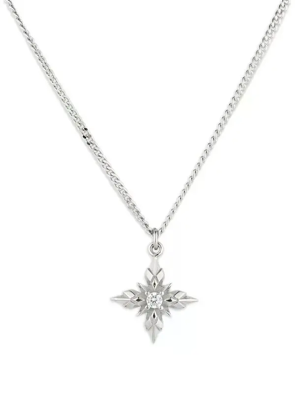 Emanuele Bicocchi Stella Ventis Star-pendant Necklace - Silver