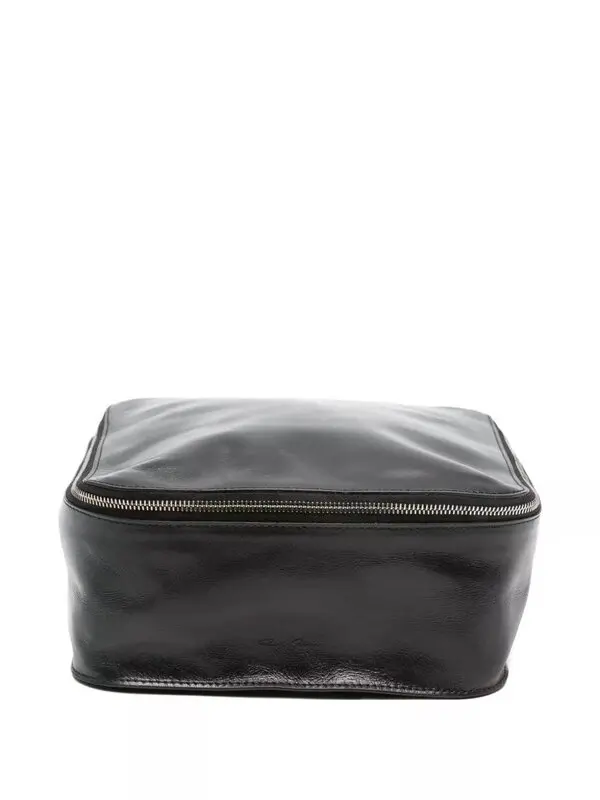 Rick Owens Zip-fastening Leather Wallet - Black